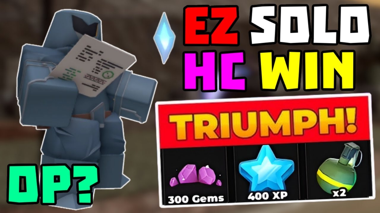 SOLO Hardcore Triumph with New Accelerator + Full Guide | TDS Tower ...