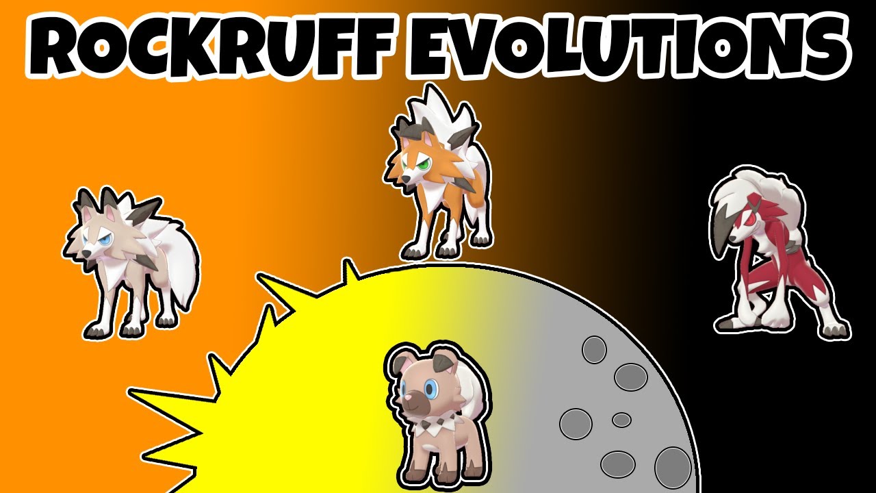 How to Evolve Rockruff | All Lycanroc Forms | Pokemon Sword & Shield ...