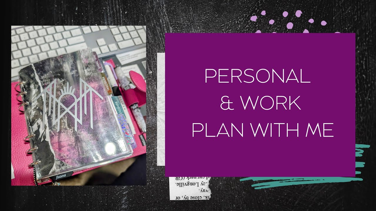 Plan With Me for Personal and Work Planners - YouTube