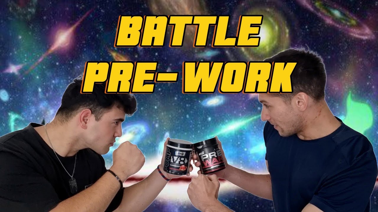 BATTLE PRE-WORK!! Pump V8 Star Nutricion vs Pre War Ena. - YouTube