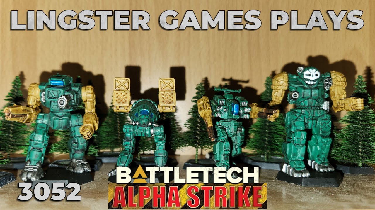 LingSter Games Plays Battletech Alpha strike: Highlander Burial - YouTube