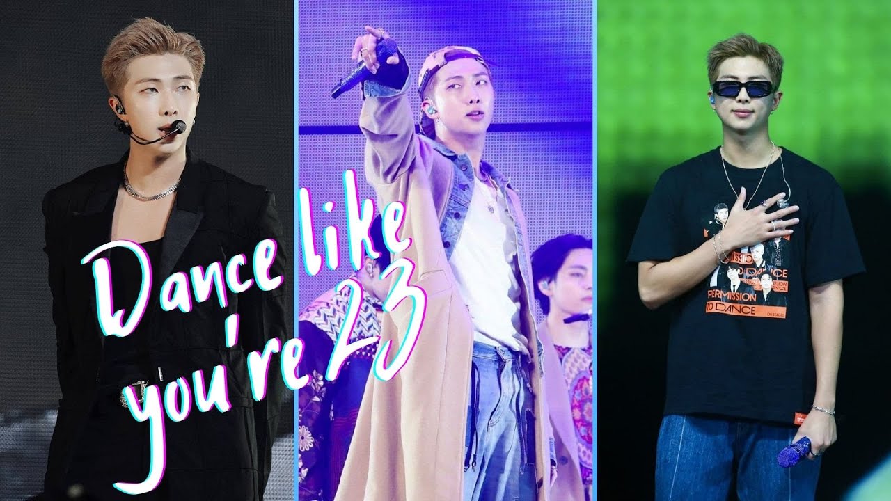 BTS Namjoon (RM) FOCUS PTD on STAGE LA SoFi Stadium Concert - YouTube