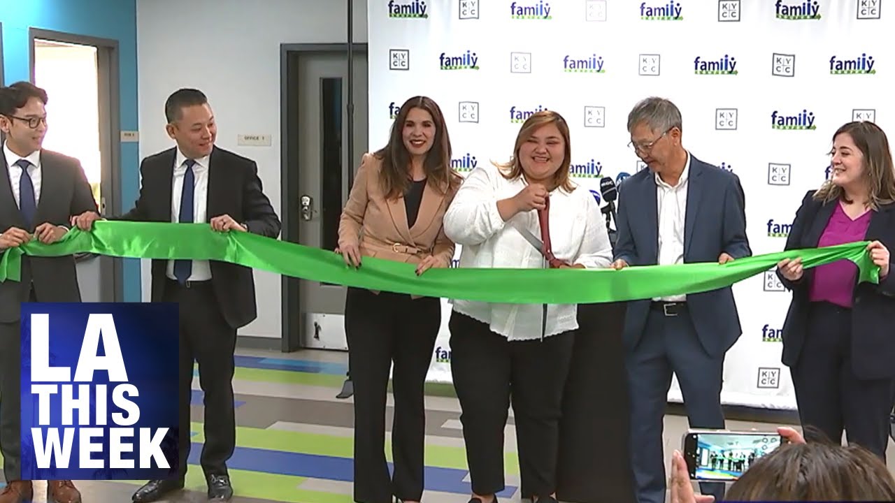 New Family Source Center In Koreatown - YouTube