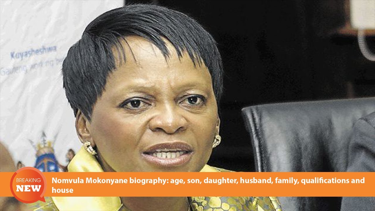 Nomvula Mokonyane biography: age, son, daughter, husband, family ...