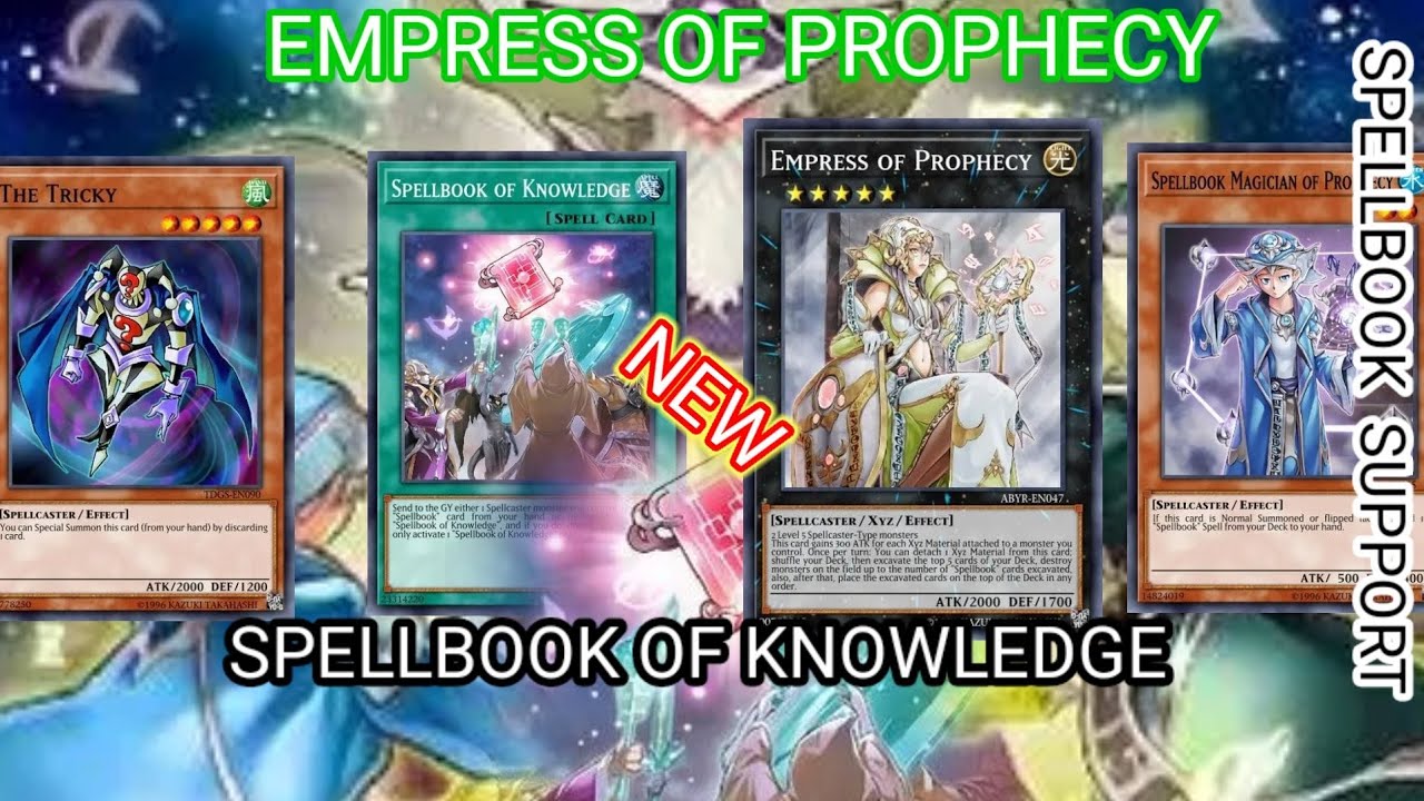 SPELLBOOK Deck/ SPELLBOOK SUPPORT [Yu-Gi-Oh! Duel Links] - YouTube