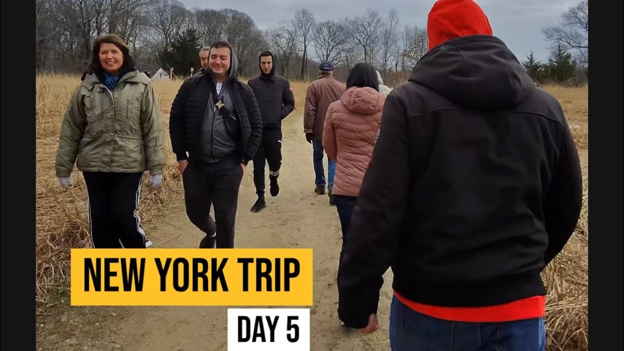 New York trip Day 5 . Hanging out with uncle Mike hiking and having a ...