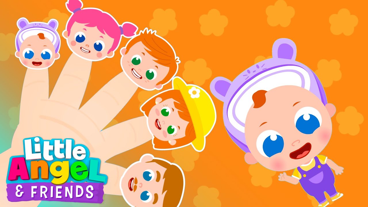 Finger Family Song | Classic Nursery Rhyme | Little Angel And Friends ...