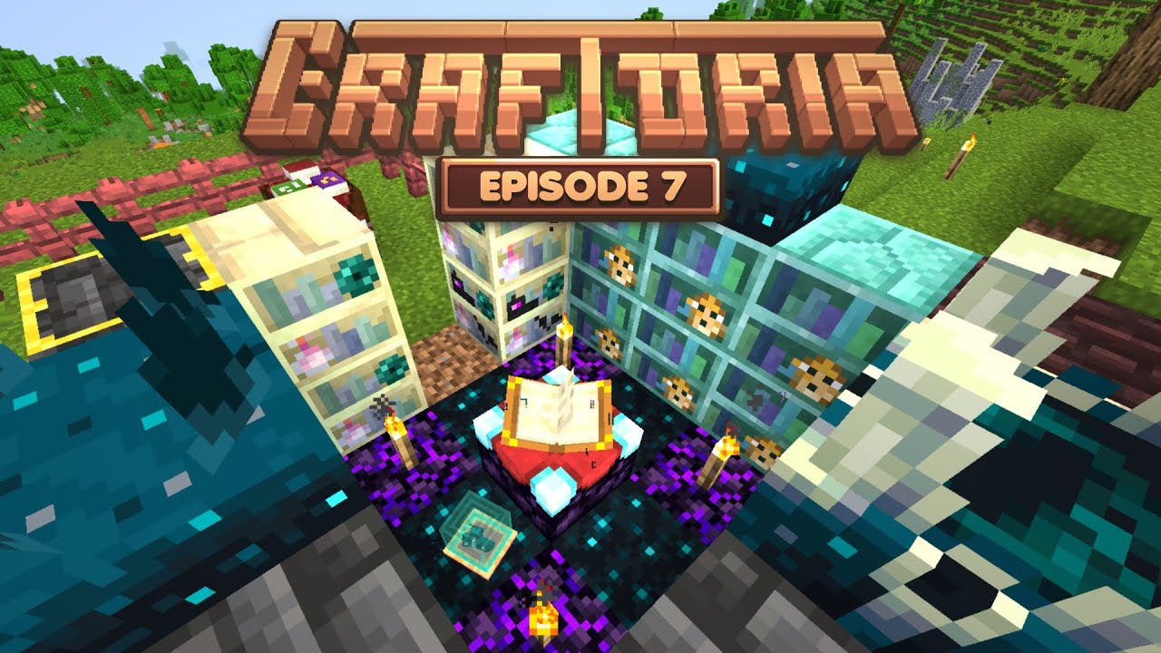 Maxing Out Apothic Enchanting Set Up in Craftoria Ep.7 Minecraft Mod ...