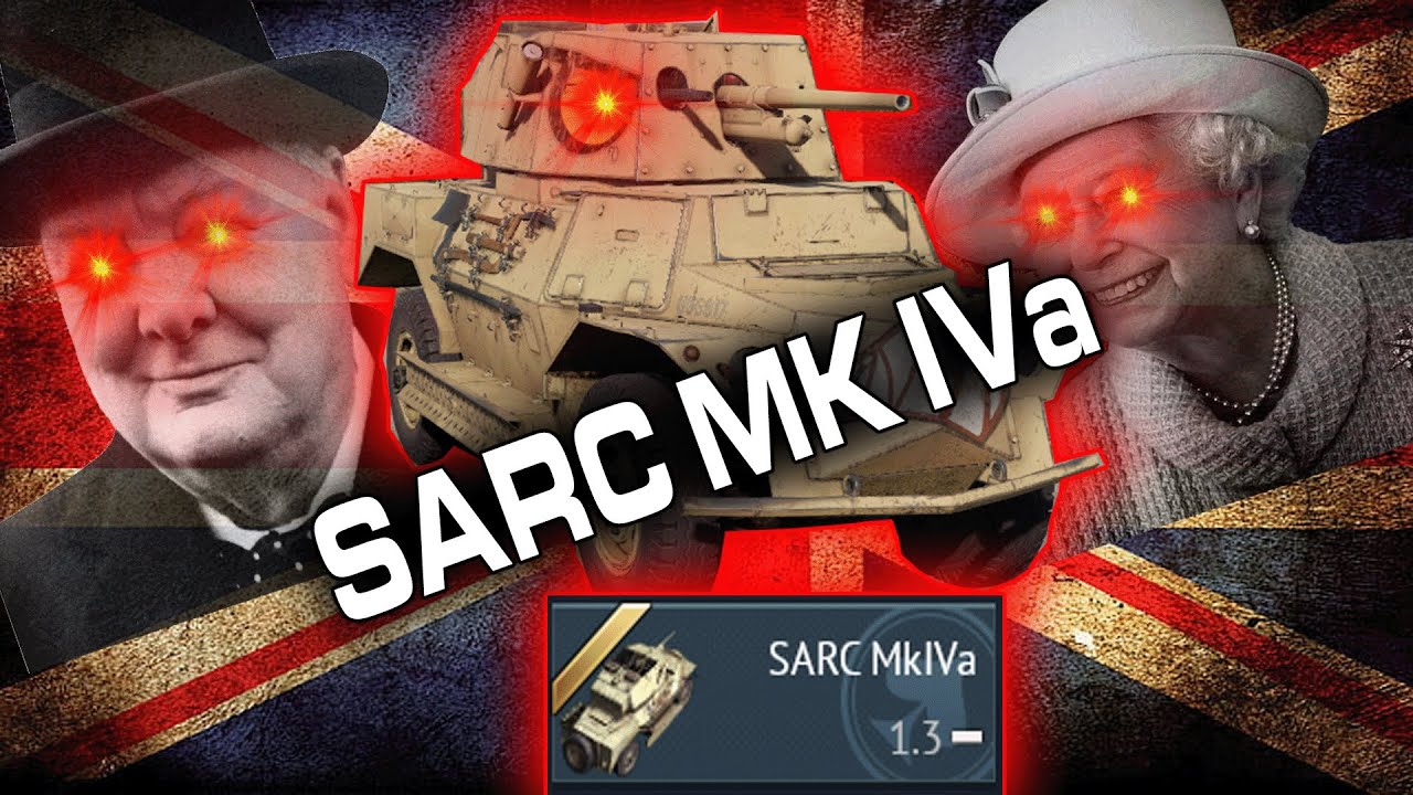 New Low Br BULLY ( SARC Mk IV) - War Thunder - YouTube