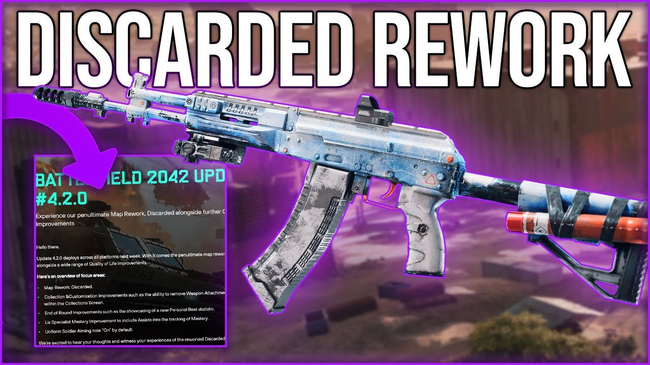 Discarded Rework & Full Gameplay + Patch Notes 4.2.0 #battlefield2042 ...