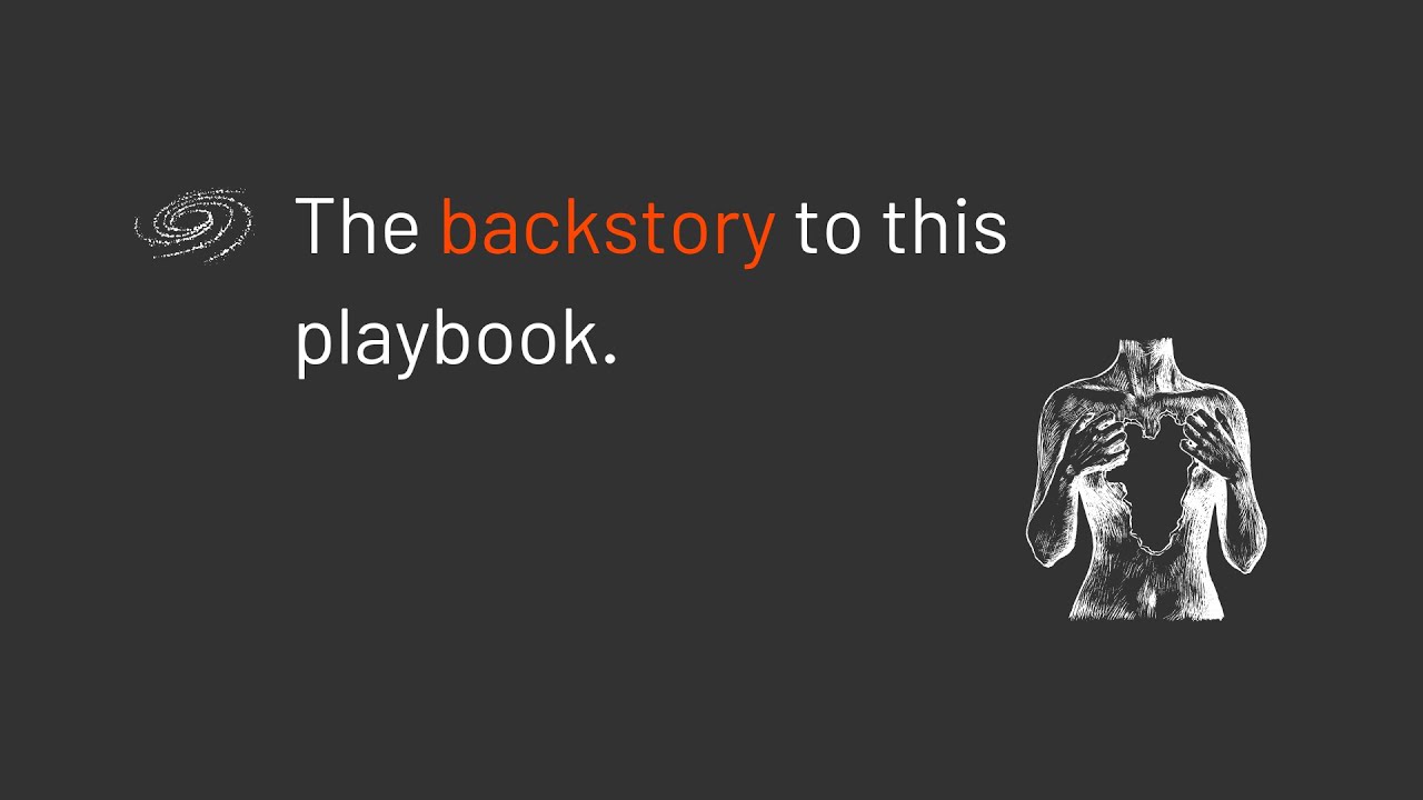 Introduction: The backstory to this playbook - YouTube