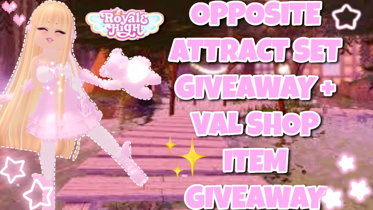 💖(CLOSED) OPPOSITE ATTRACT SET + VALENTINE SHOP ITEM GIVEAWAY💖 | Roblox ...