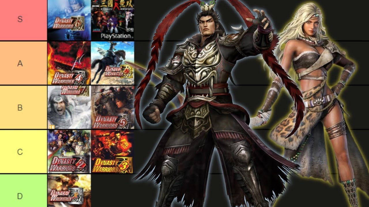 Dynasty Warriors Tier Ranking - YouTube