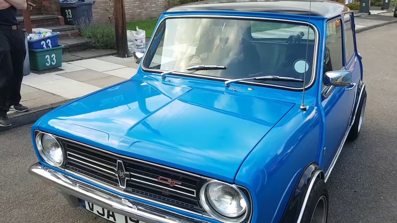 Mini 1275GT.....1380cc and straight cut gearbox built by JPE - YouTube