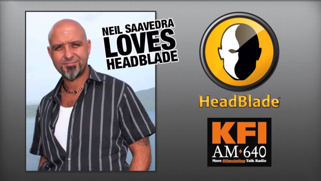 Neil Saavedra Talks HeadBlade on KFI - YouTube