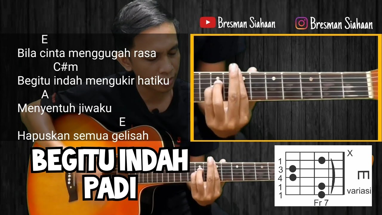 Begitu Indah Padi Chord - YouTube