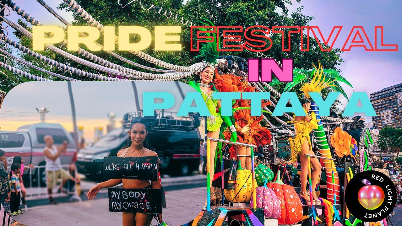 PATTAYA Pride Parade: Celebrating Love | Vibrant LGBTQ+ Festival - YouTube