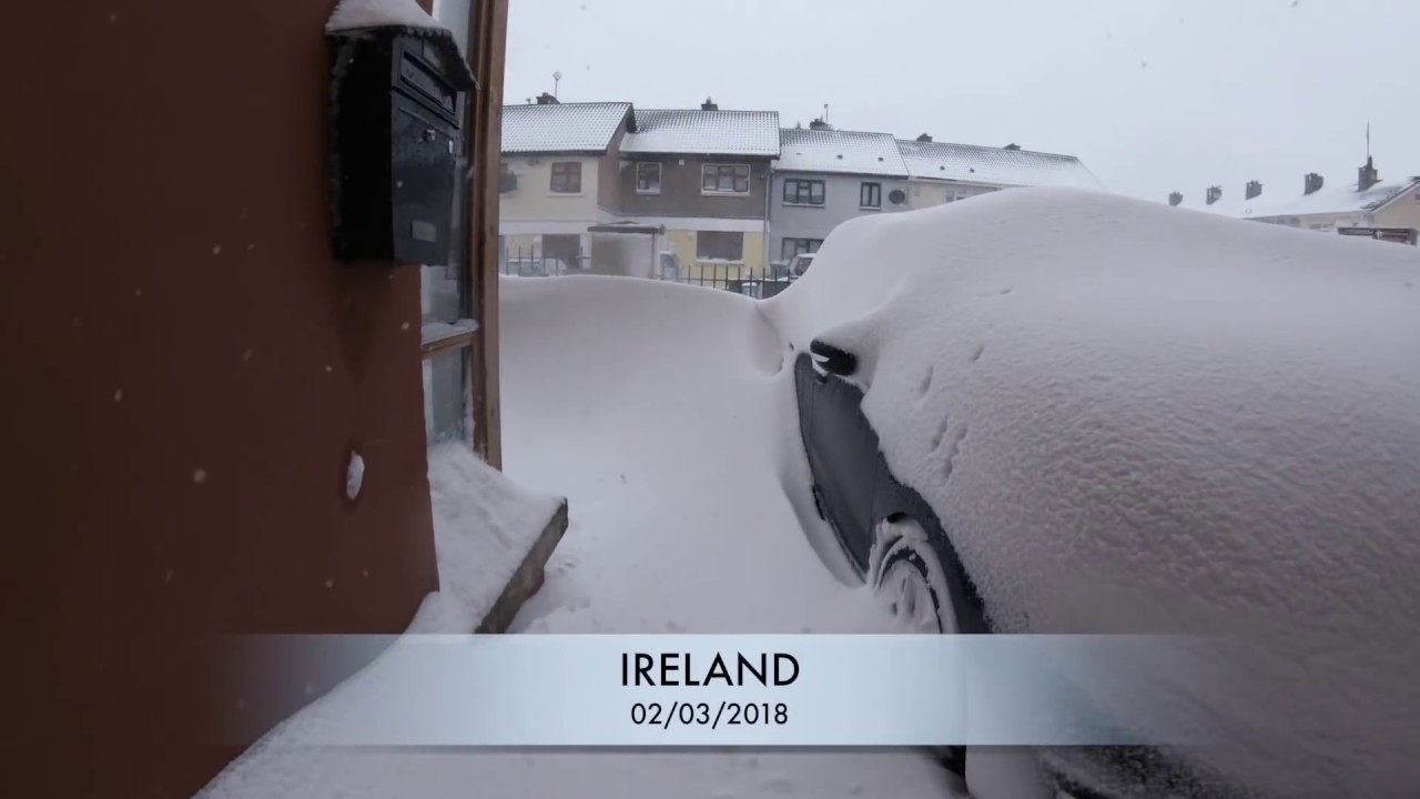 Storm Emma Ireland - YouTube