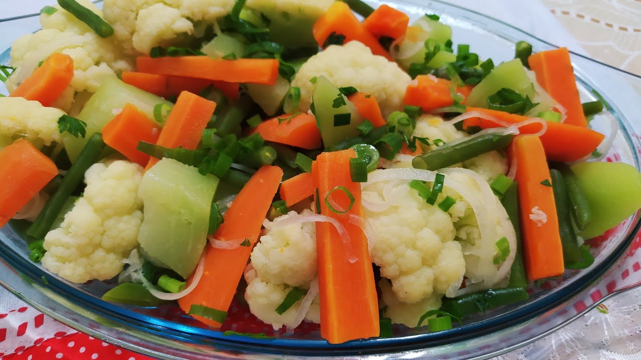 SALADA DE LEGUMES DE RESTAURANTE, MUITO SAUDÁVEL E NUTRITIVA - YouTube