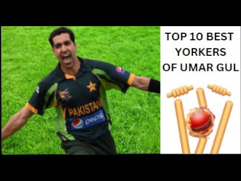 Top 10 Best Yorkers Of Umar Gul | Umar Gul Best Bowling