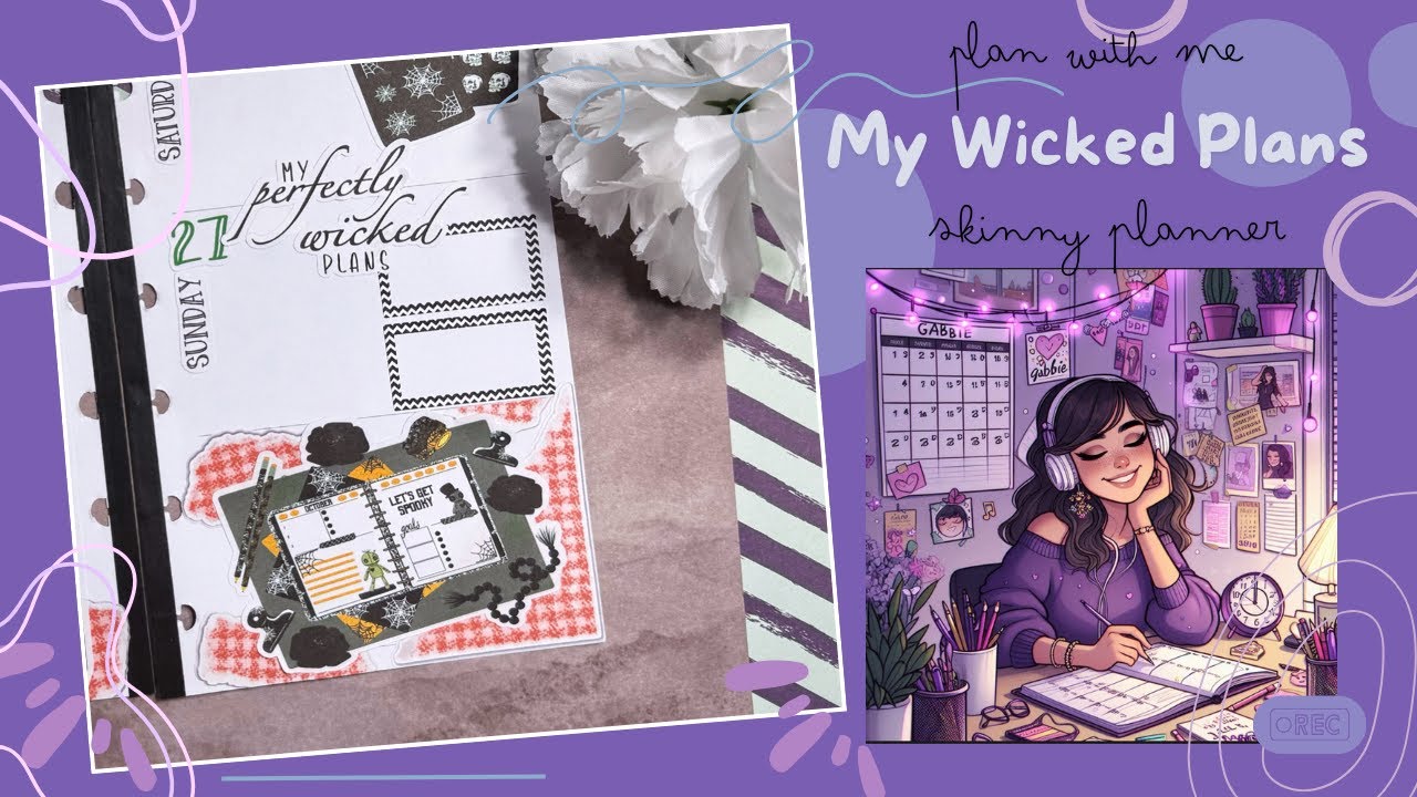 My Wicked Plans - Plan with me - YouTube
