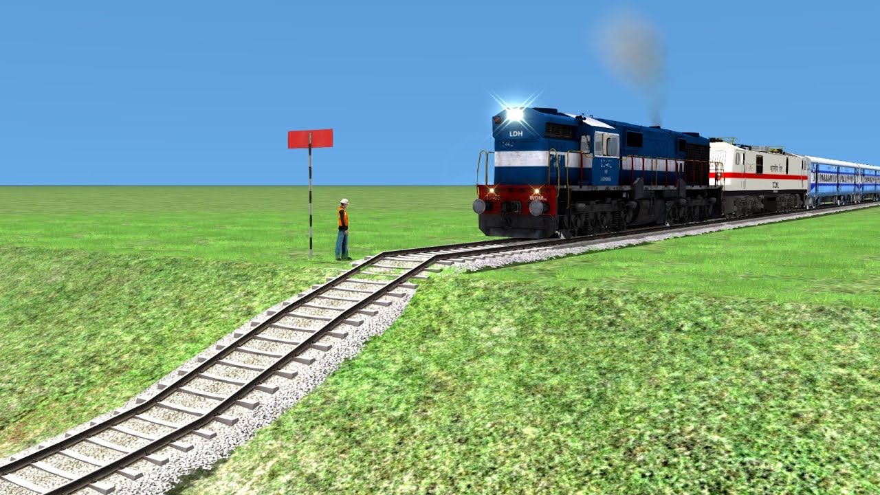 Trains vs Unfinished Railway – Live Train Accident On Unfinished ...