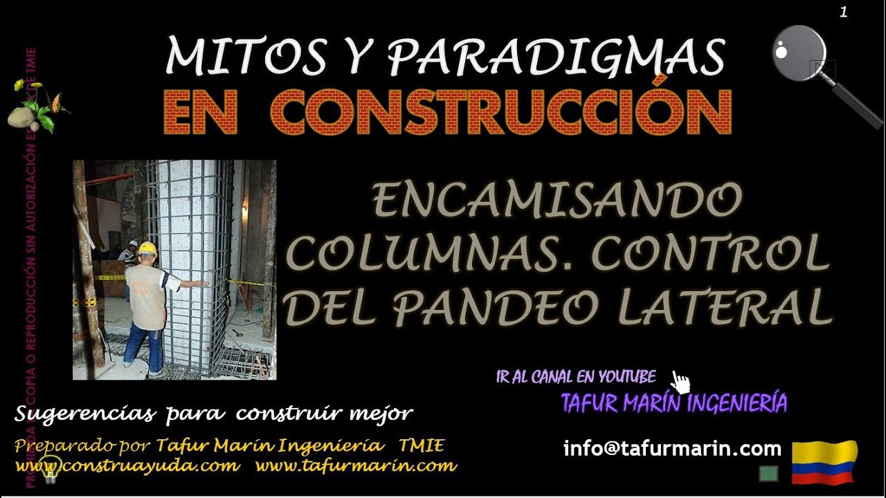 Encamisado de columnas. Control del pandeo lateral del acero de ...