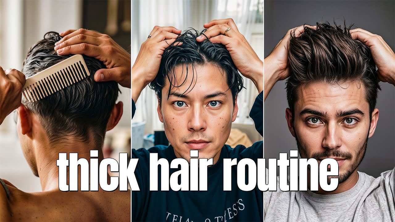 Hair Care Routine for Men to Grow Thicker Hair - Groom Gentlemen - YouTube