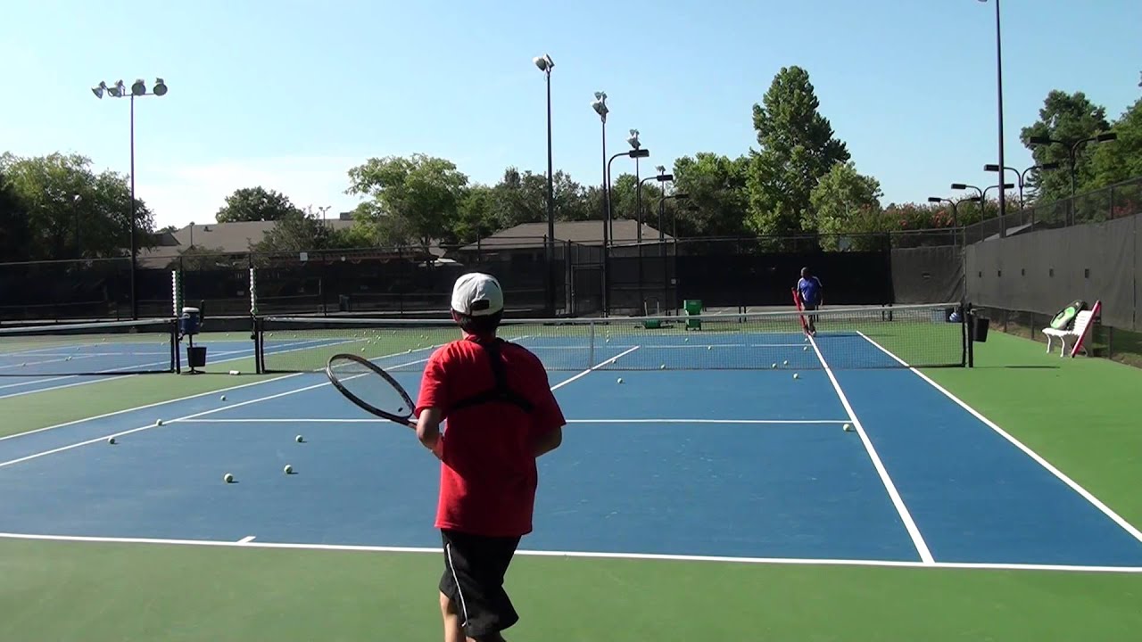 GoPro Tennis Filmed in 2.7K - YouTube