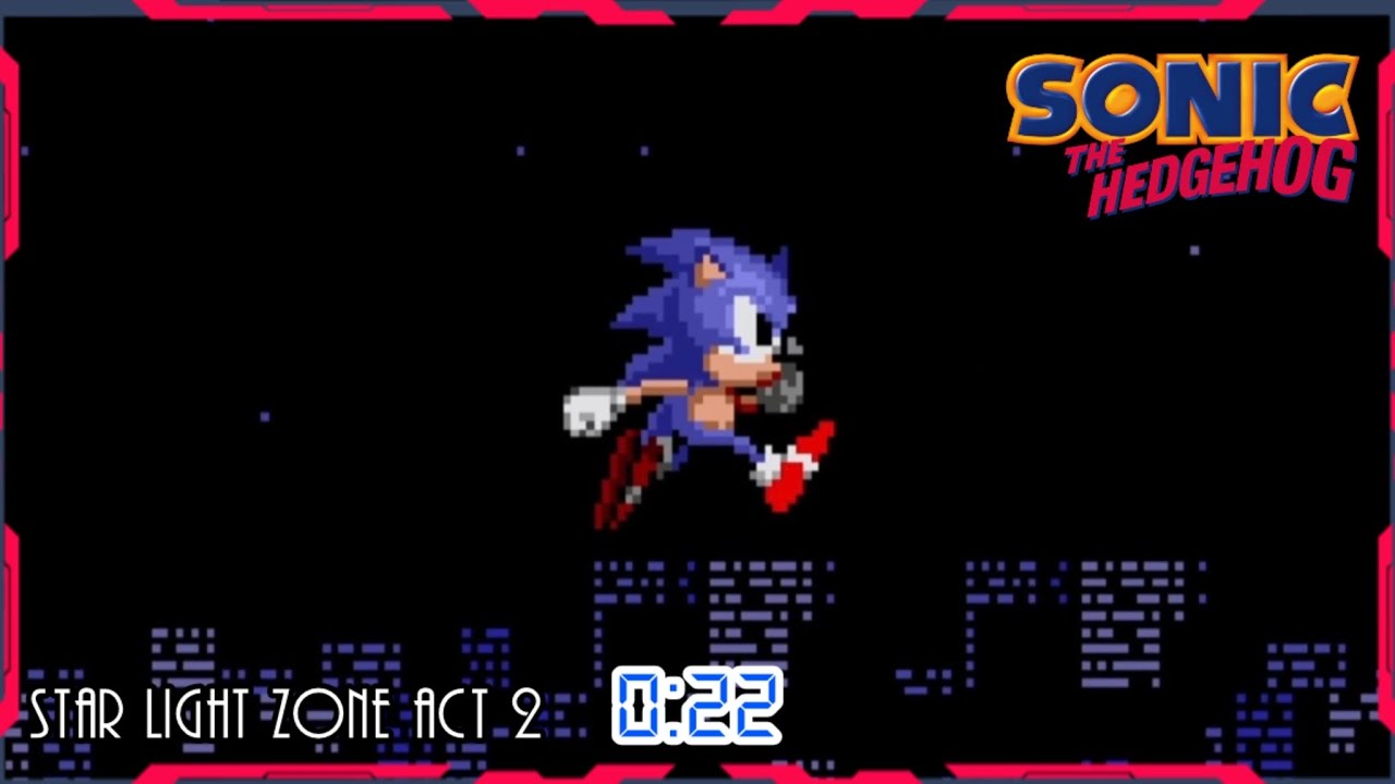 Sonic The Hedgehog: Star Light Zone Act 2 22s [Sonic IL] - YouTube