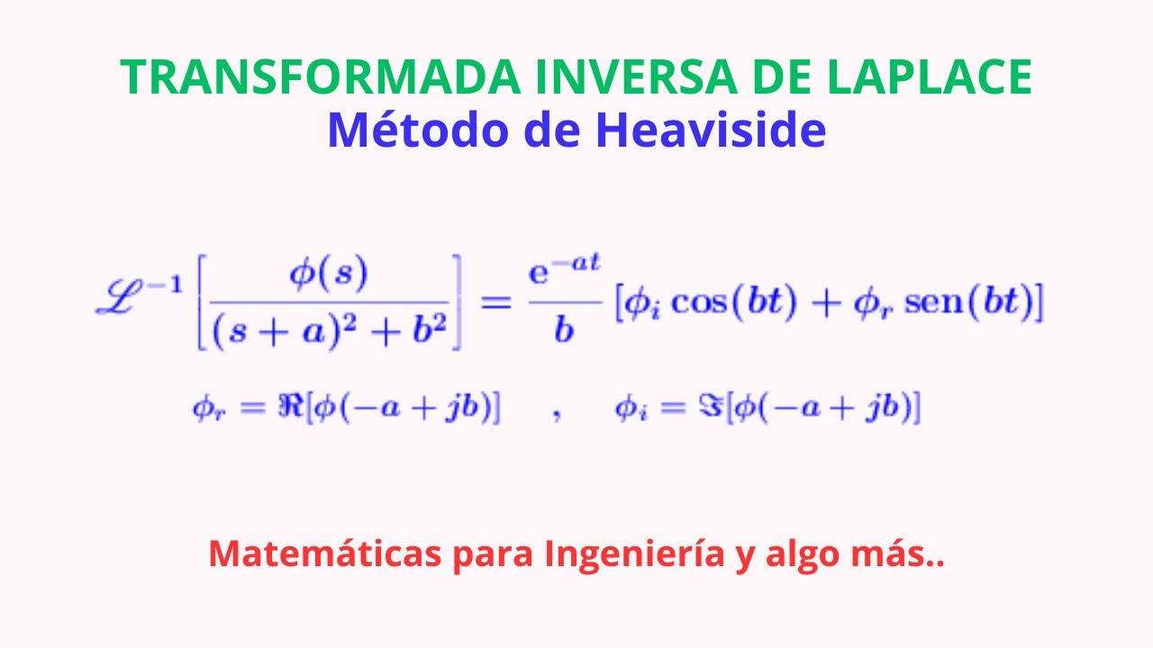Transformada Inversa De Laplace M todo De Heaviside YouTube transformada-inversa-de-laplace-m-todo-de-heaviside-youtube