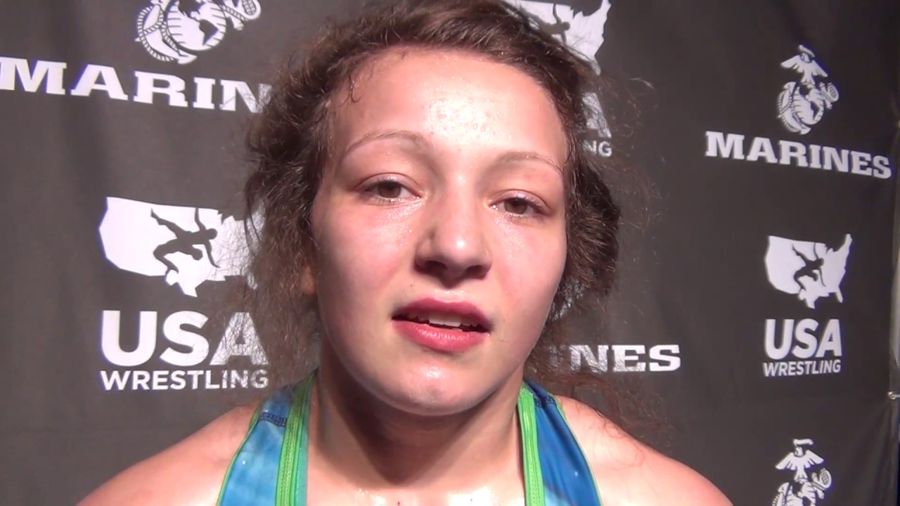 Emma Bruntil (WA), 2017 Women's Juniors Nationals champion at 138 lbs ...