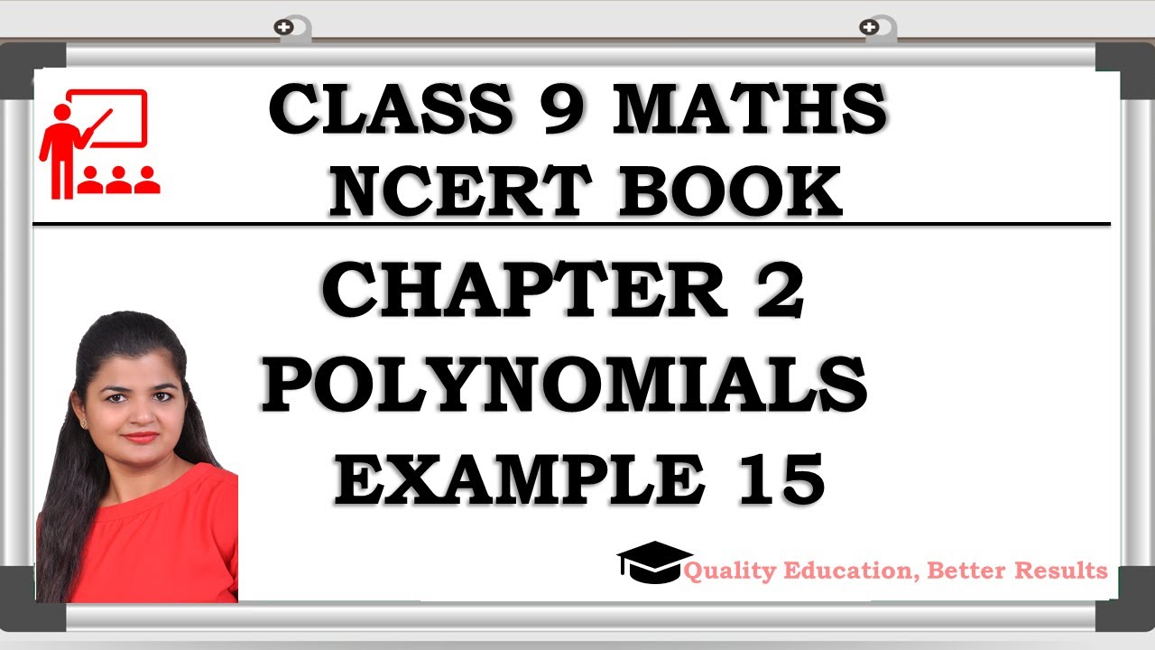 Polynomials Example 15 | Class 9 Chapter 2 NCERT Maths - YouTube