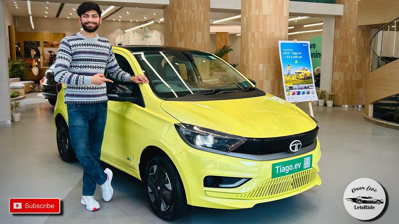 2025 Tata Tiago.ev - Starting from ₹8 lakh | Walkaround and all details ...