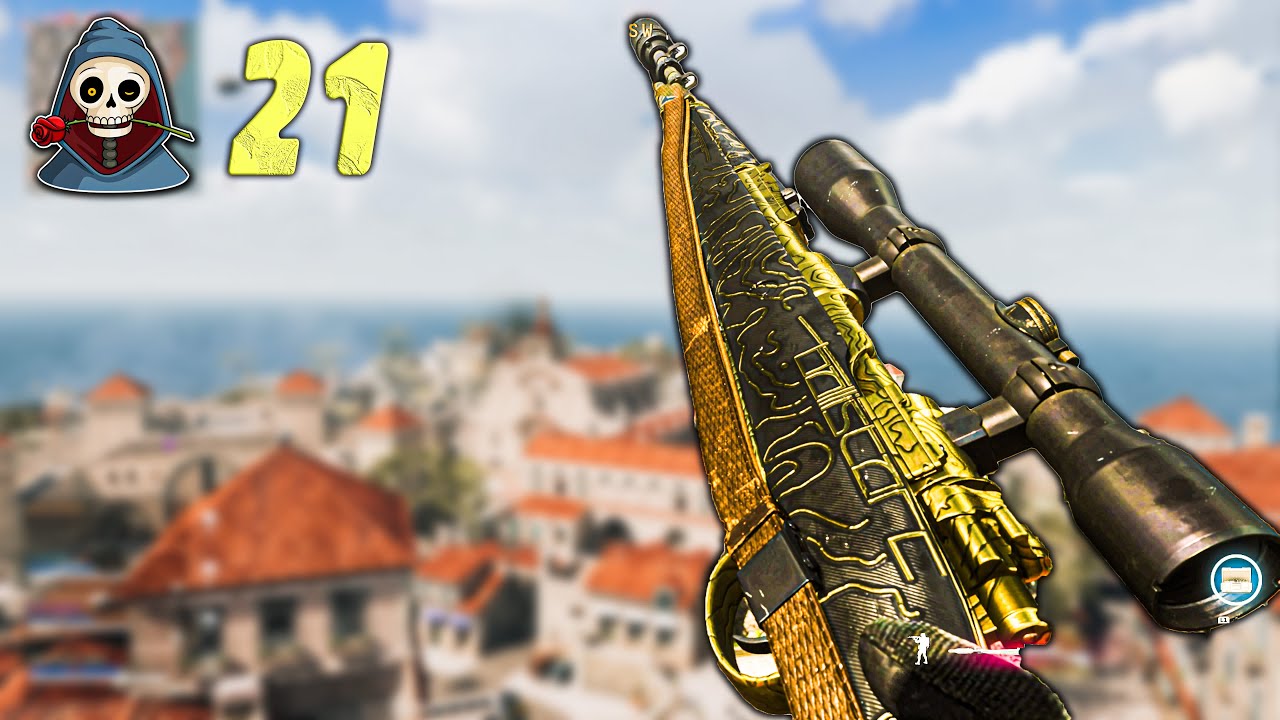 [NAW] call of duty k98 21 kill warzone rebirth island gameplay - YouTube