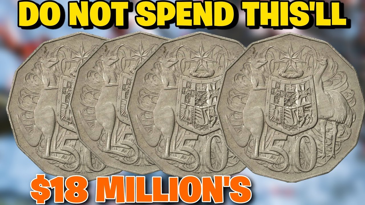 Top 4 Ultra Big Valuable Australia50 Cent Coin Worth Big Money | Coin ...