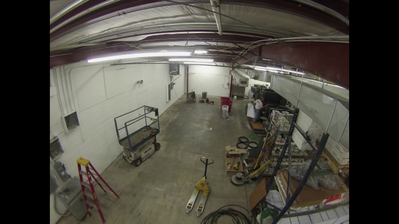 924 Ryobi Press install uncut Dockins Graphics Inc. - YouTube