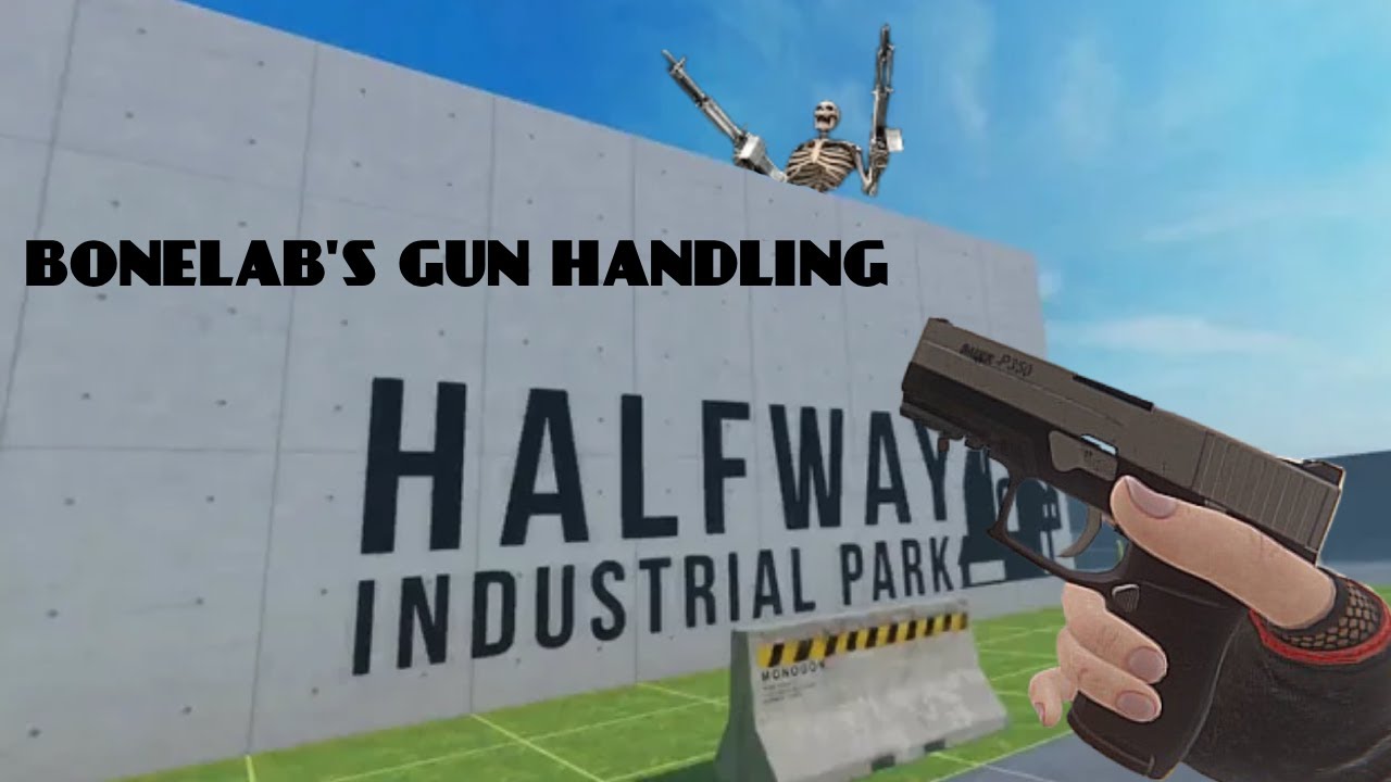 Is Bonelab's Gun Handling Realistic? (Bonelab) - YouTube