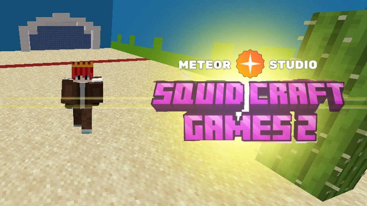 Jugando un evento de squids craft de Meteor Studio - YouTube