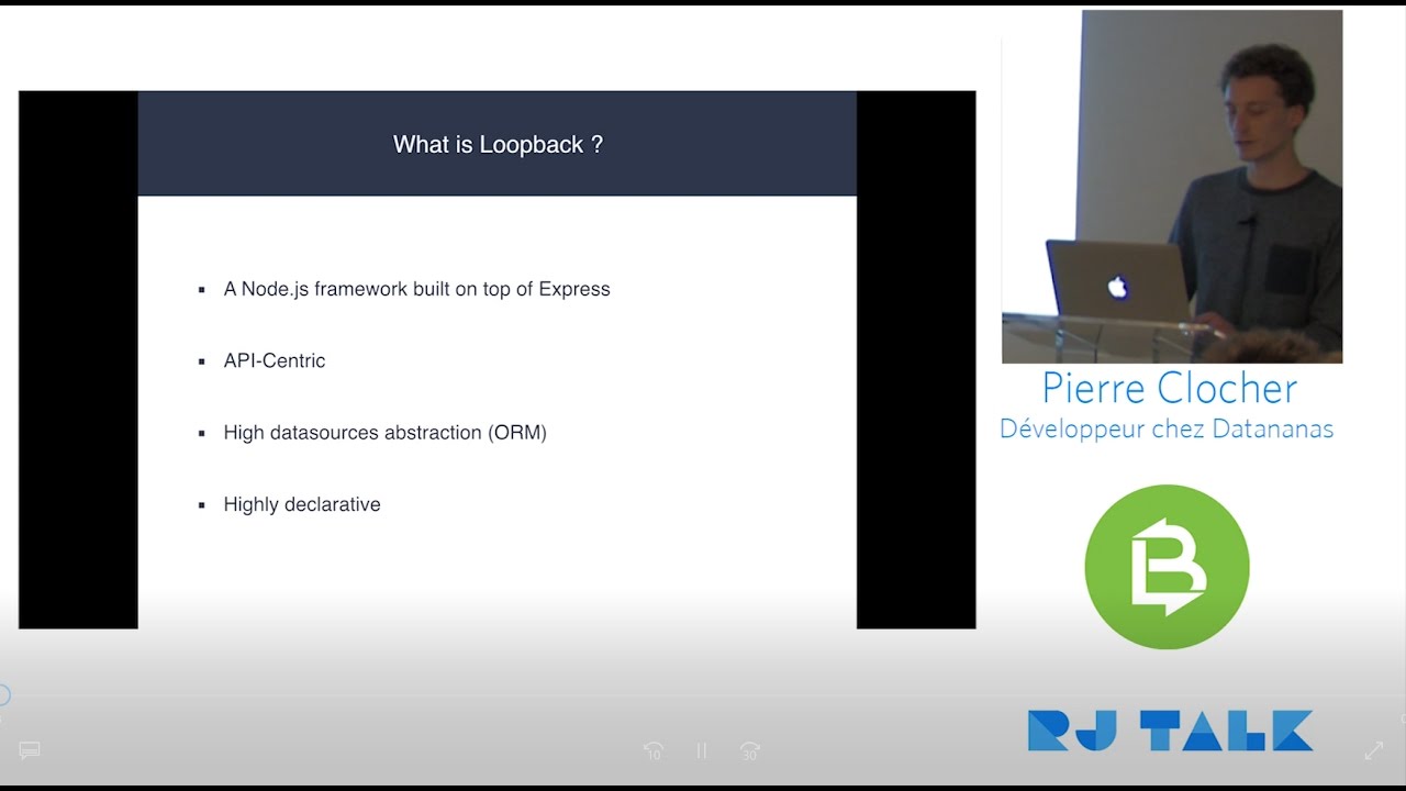 Introduction à Loopback Youtube