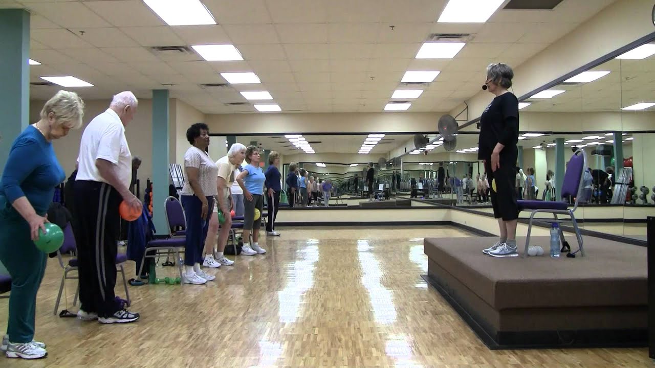 SilverSneakers Class at PWC Akron, Ohio - Jeanne - YouTube