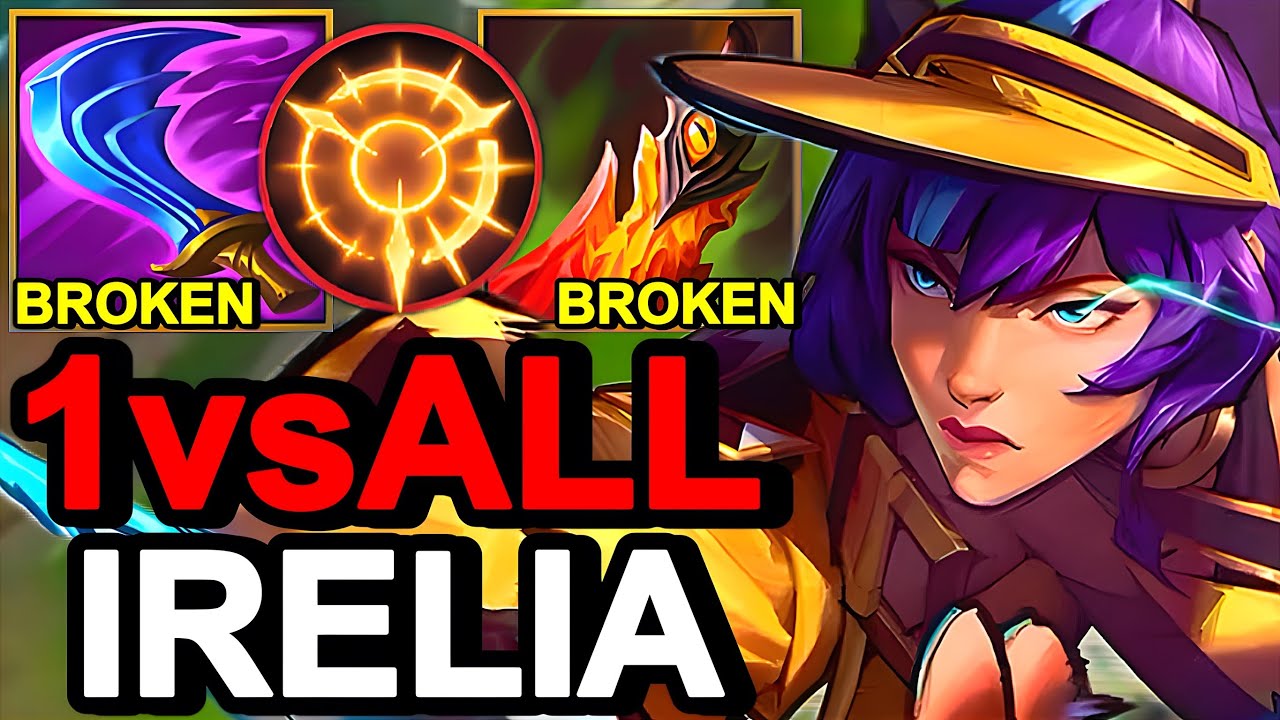 WILD RIFT CHINA TOP3 IRELIA TOP - 22KILL Solo Carry Irelia Build Runes ...