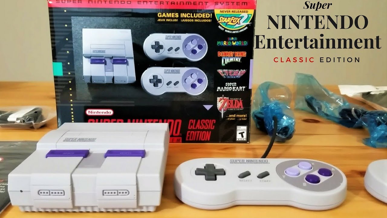 Super NES Classic Unboxing and Setup..Is it still fun? - YouTube