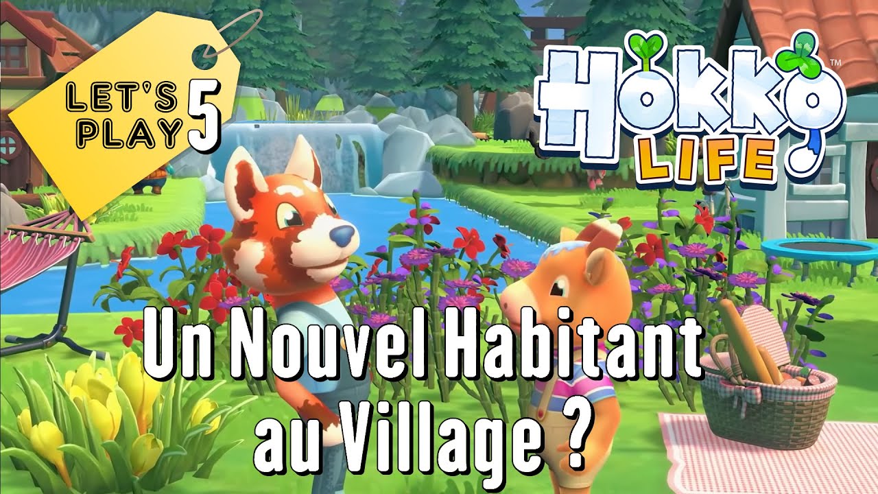 Hokko Life - Let's Play #5 - Un Nouvel Habitant au Village ! - YouTube