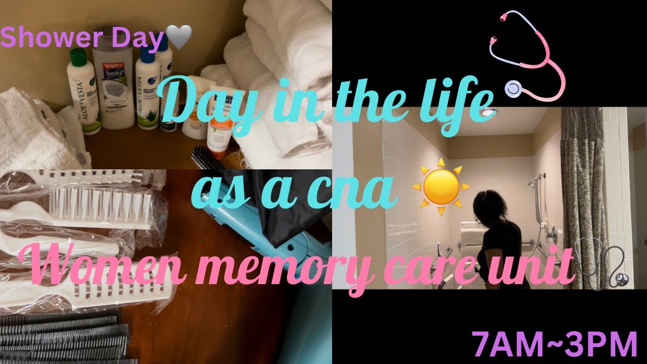 COME TO WORK WITH ME #CNA EDITION | Shower day | 7am-3pm| Mini Vlog ...