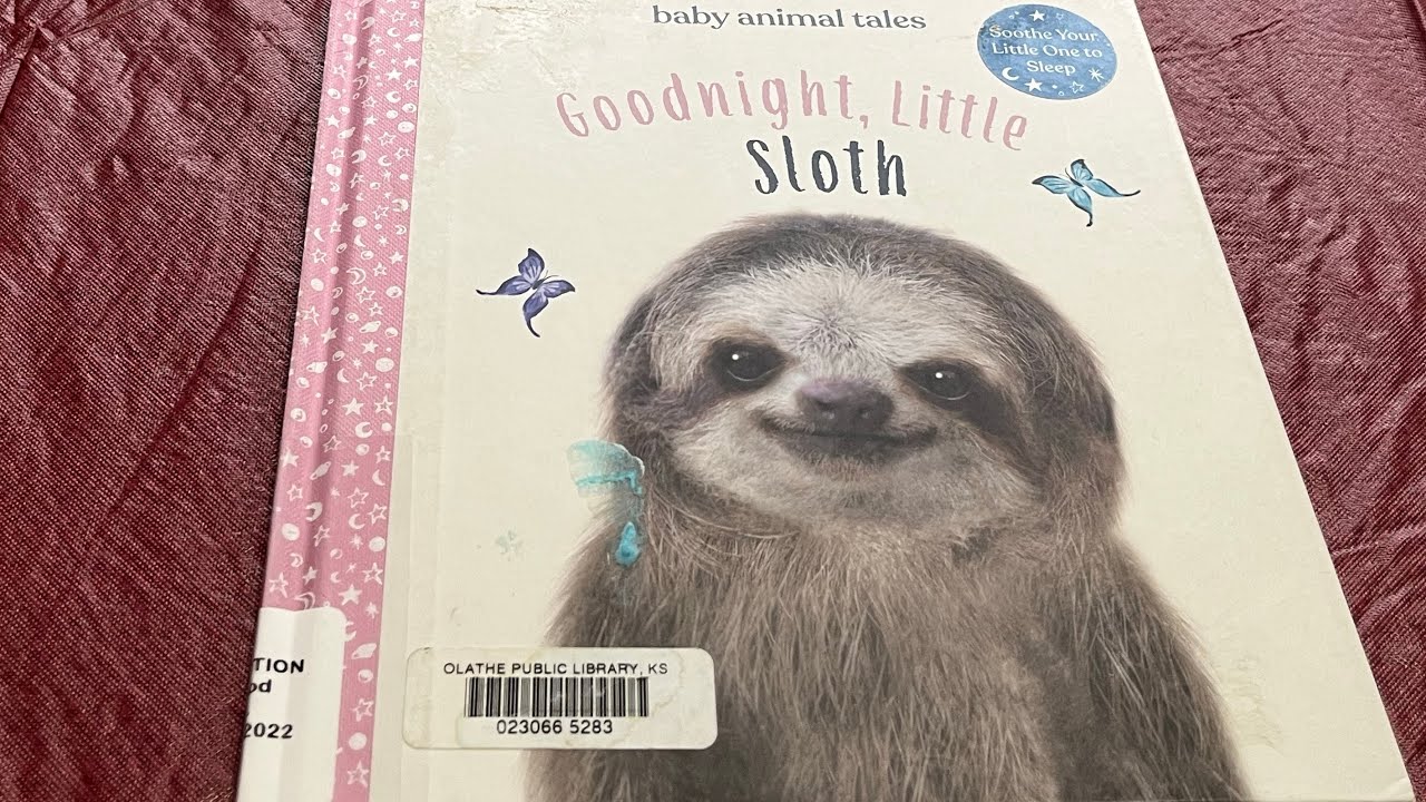 Reading goodnight little sloth - YouTube