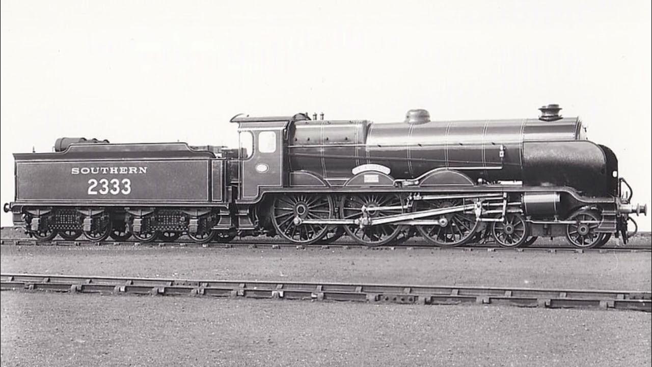 SR N15X Class of the Southern Railway - YouTube