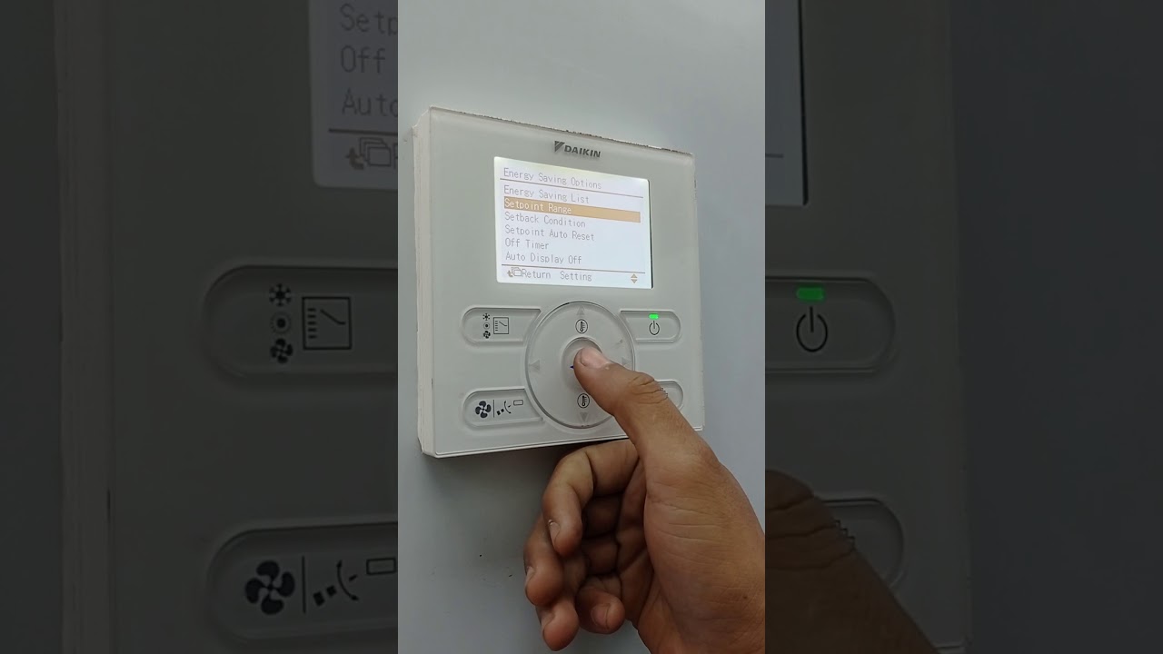tutorial lock ac vrv daikin.. #setremotacdaikin - YouTube