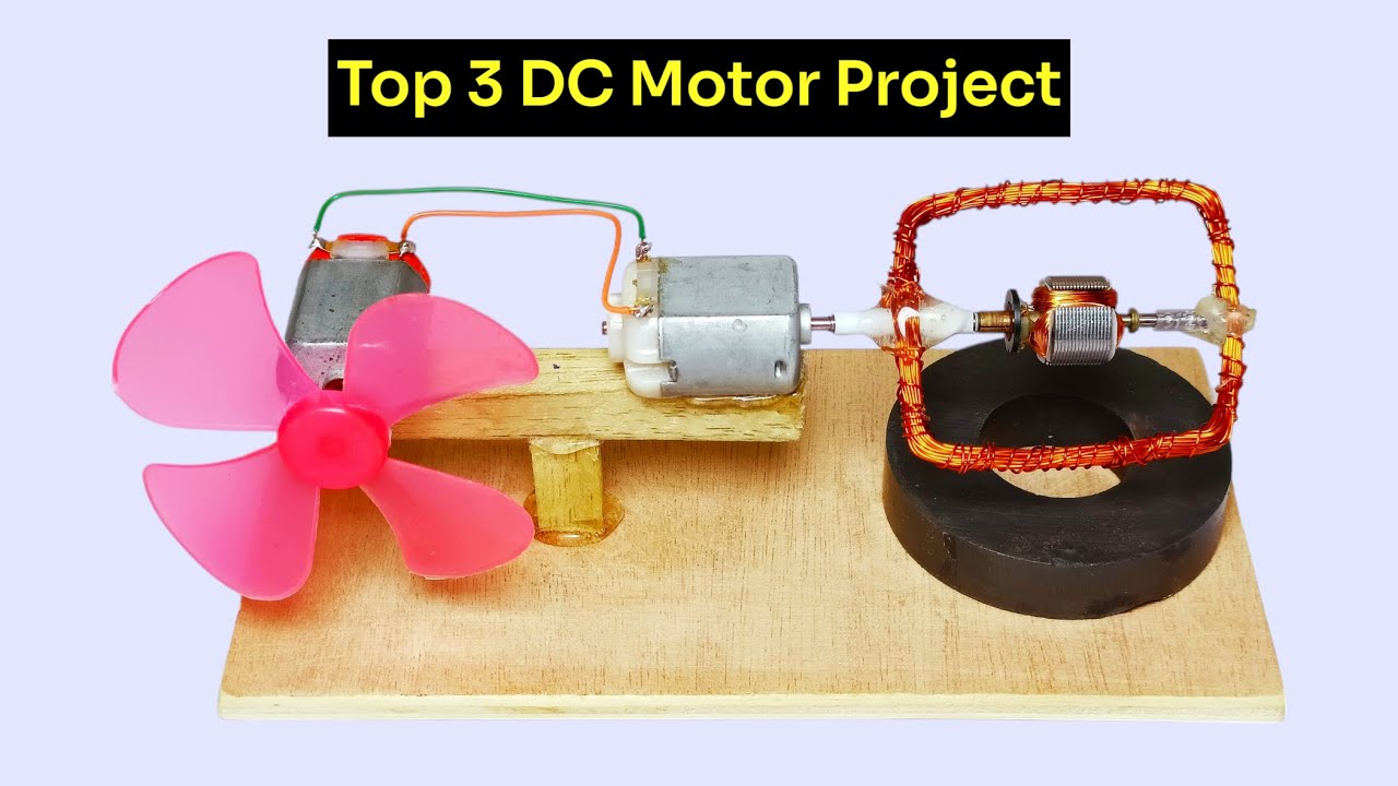 Top 3 Free Energy Fan Device From DC Motor And Magnet | free energy ...