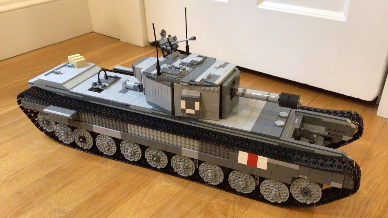 Lego RC Churchill - YouTube